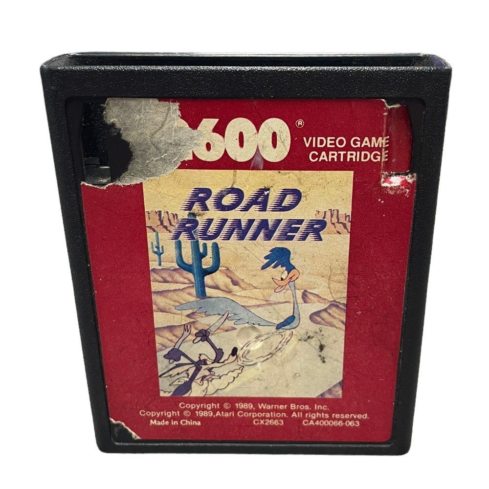 Pre-owned Road Runner Red label Atari 2600 - Own4Less